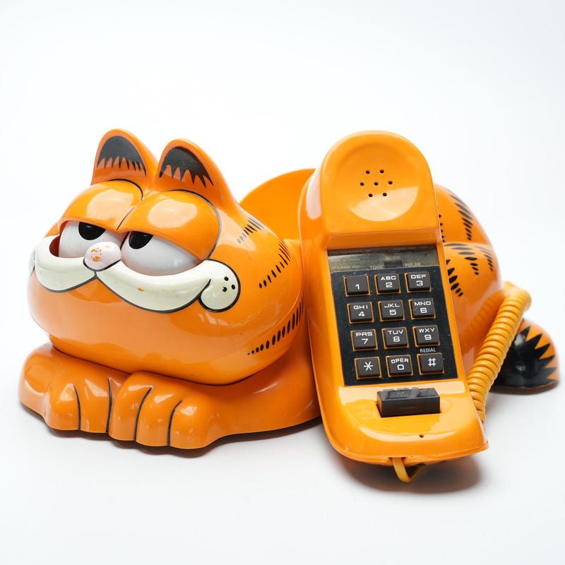 Garfield Telephone - Etsy