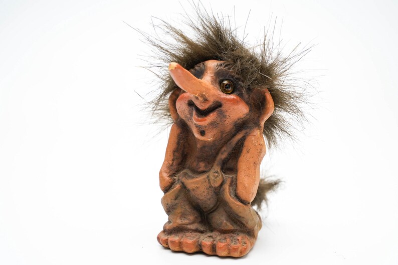 Original 12 Cm Nyform Troll – Handmade Norwegian Folklore Figurine - Etsy