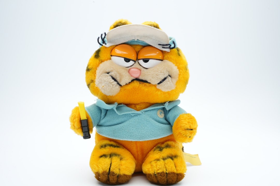 Vintage Golfing Garfield Plush Garfield in Golf Outfit - Etsy