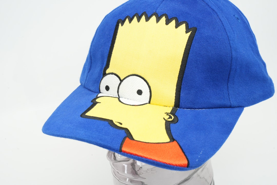 Retro Simpsons Hat Vintage Cap Bart Simpsons Pet Simpsons 1999 - Etsy