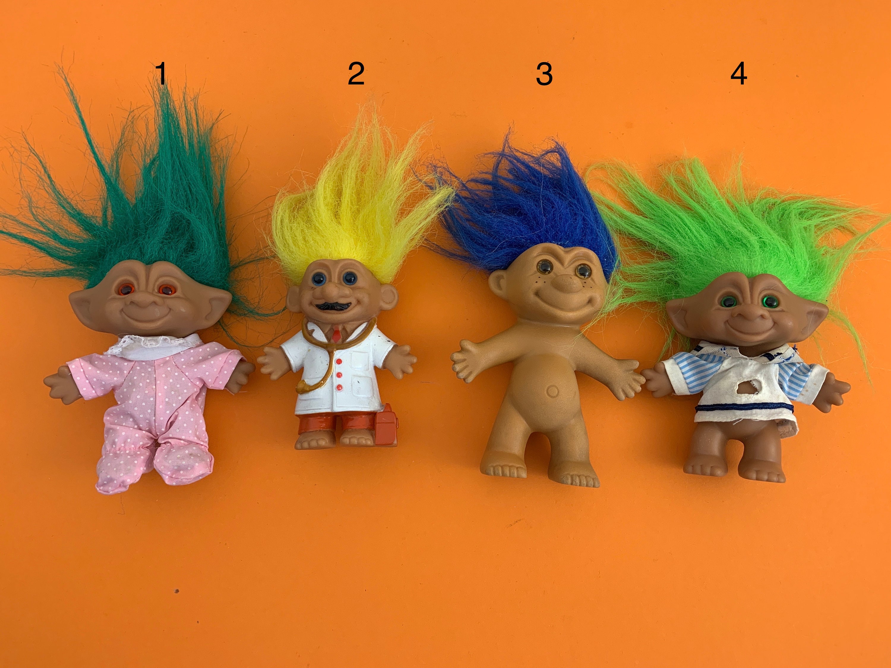 Different Trolls for the Collection | Etsy UK