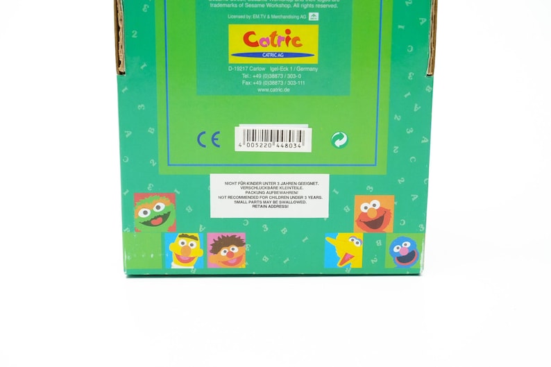 Sesame Street Cookie Monster Plush Toy in Box – 27 Cm / Approx. 10.6 ...