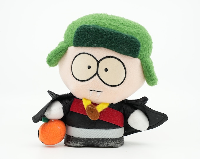 Vampire Kyle Broflovski South Park Plush 1998 Halloween Edition Comedy ...
