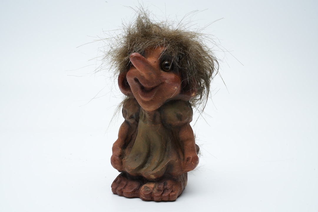 Nyform Troll Woman With Long Nose Trolls From Norway - Etsy