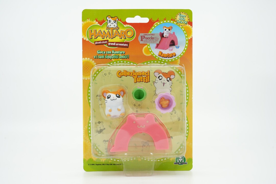 Hamtaro Figure Set Vintage Hamtaro Play Set Vintage Japanese Hamster ...