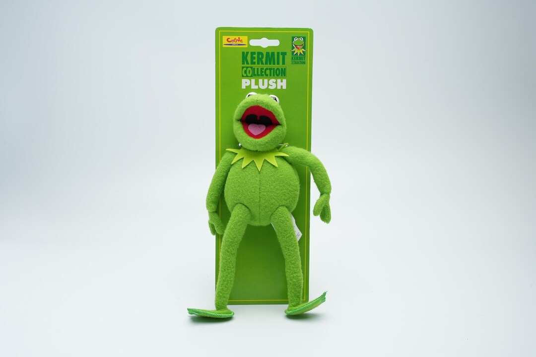 Vintage Kermit the Frog Plush by Catric - Iconic Muppet Collectible - Etsy