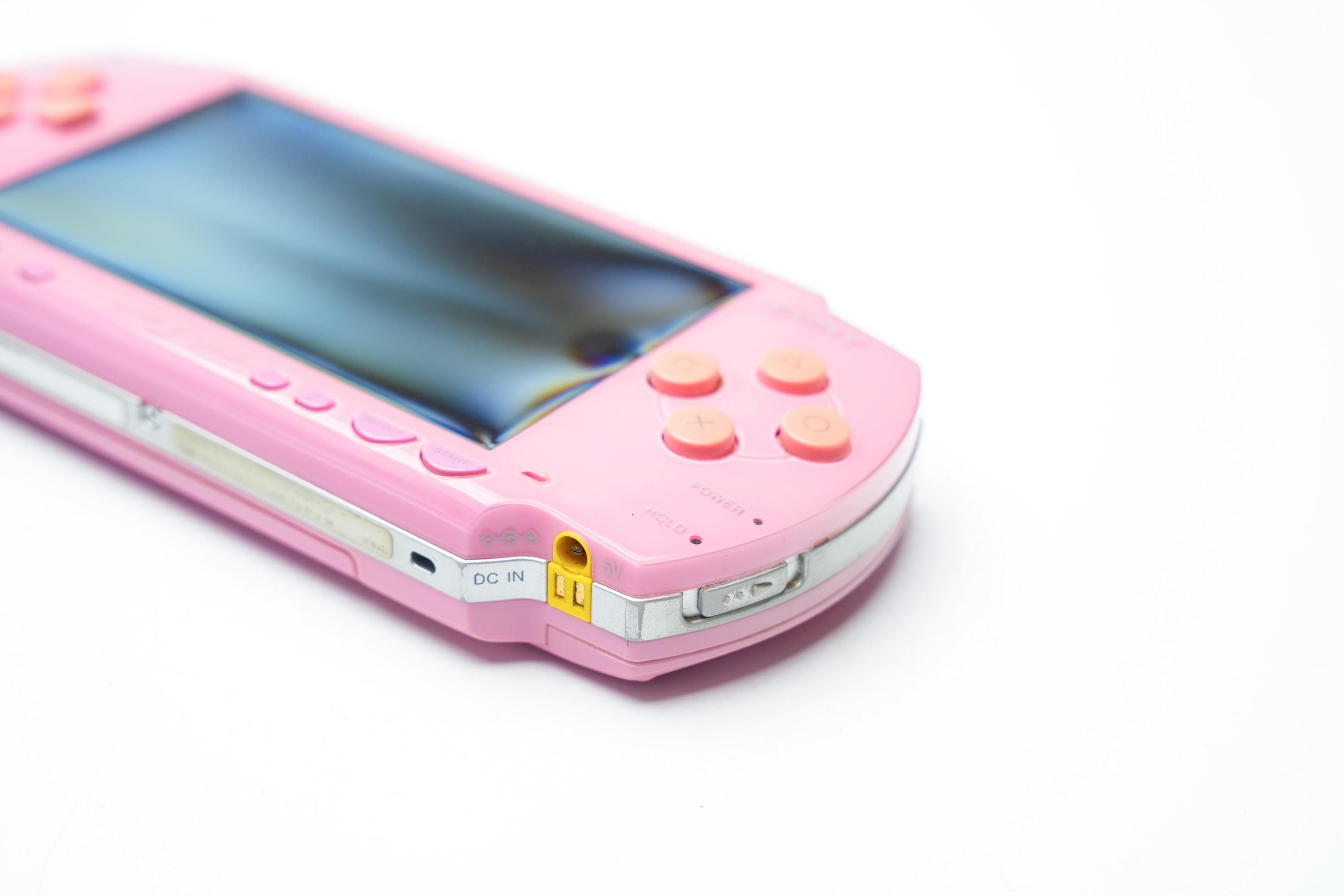 Sony PSP 1000 Pink Handheld Console Working Rare Color Playstation ...