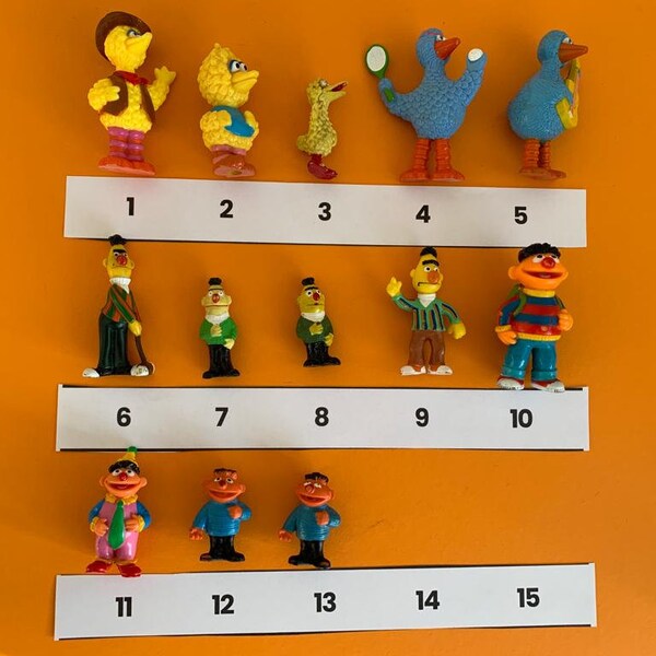 Bert Sesame Street Plush - Etsy