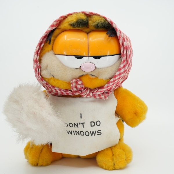 Garfield Window Plush - Etsy UK