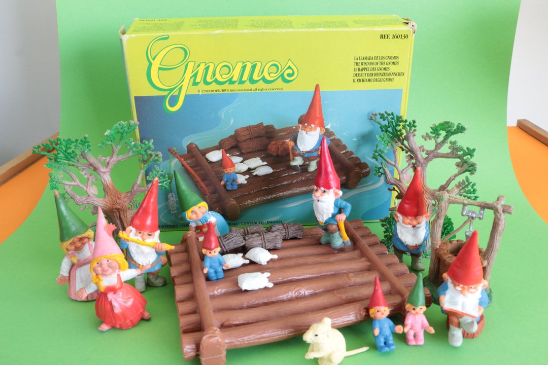 David de kabouter Set | David kabouter | Handgeschilderde kabouters ...