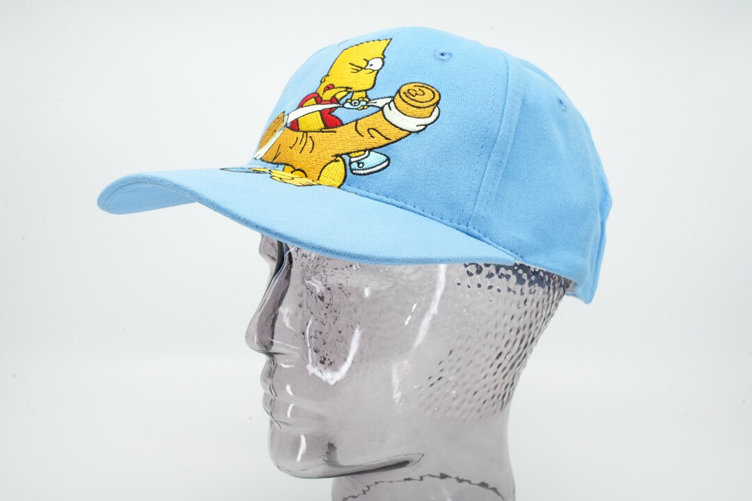 Vintage Simpsons Cap Vintage Cap Bart Simpsons With Slingshot Pet ...