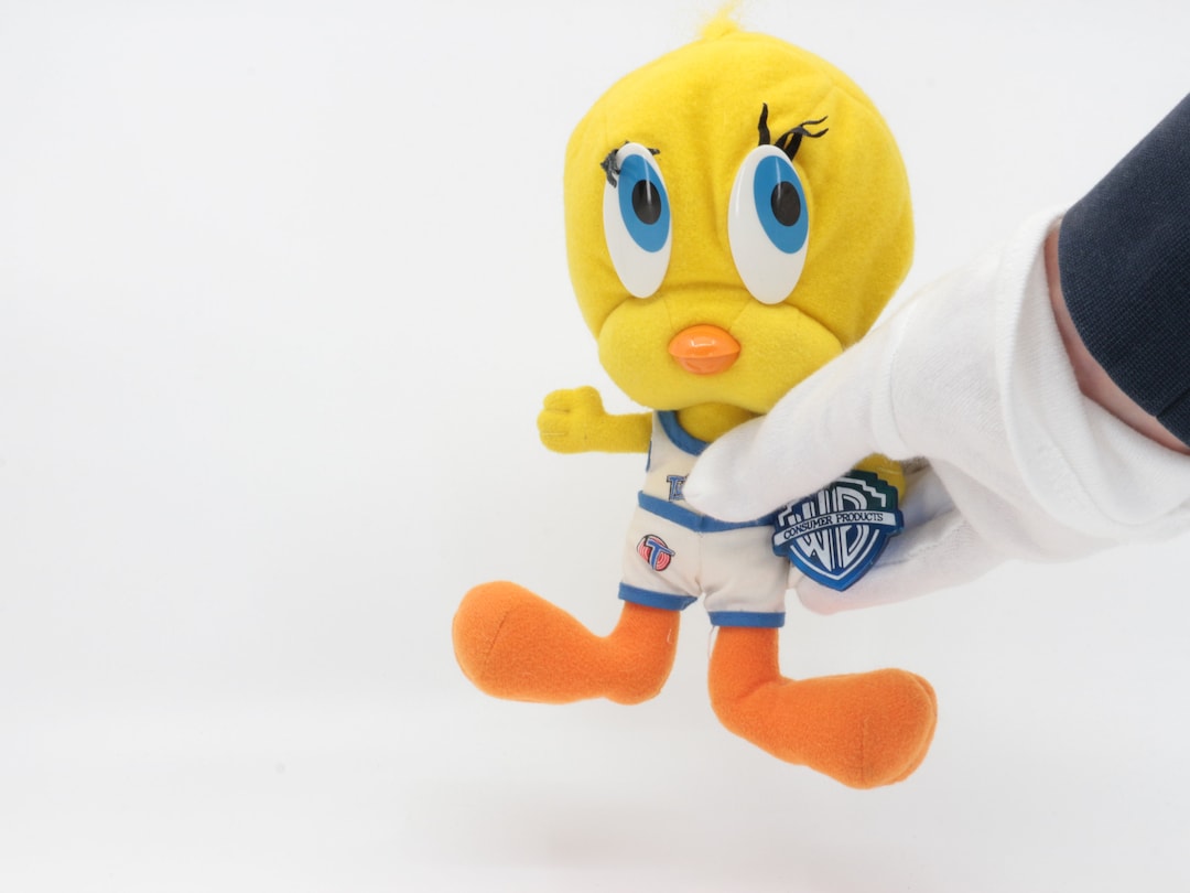 Tweety Space Jam 1996 Warner Bros Soft Plush Collectors Toy Figure ...