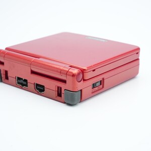 Nintendo Gameboy Advance SP - Red With Charger - Collectible - Etsy