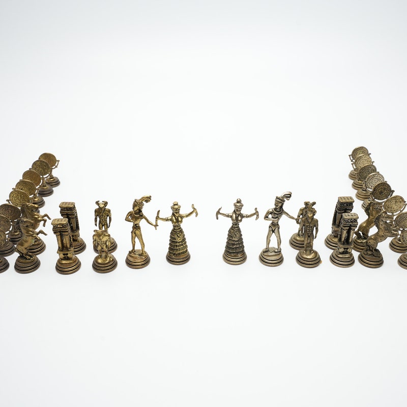 Greek Chess Set - Etsy