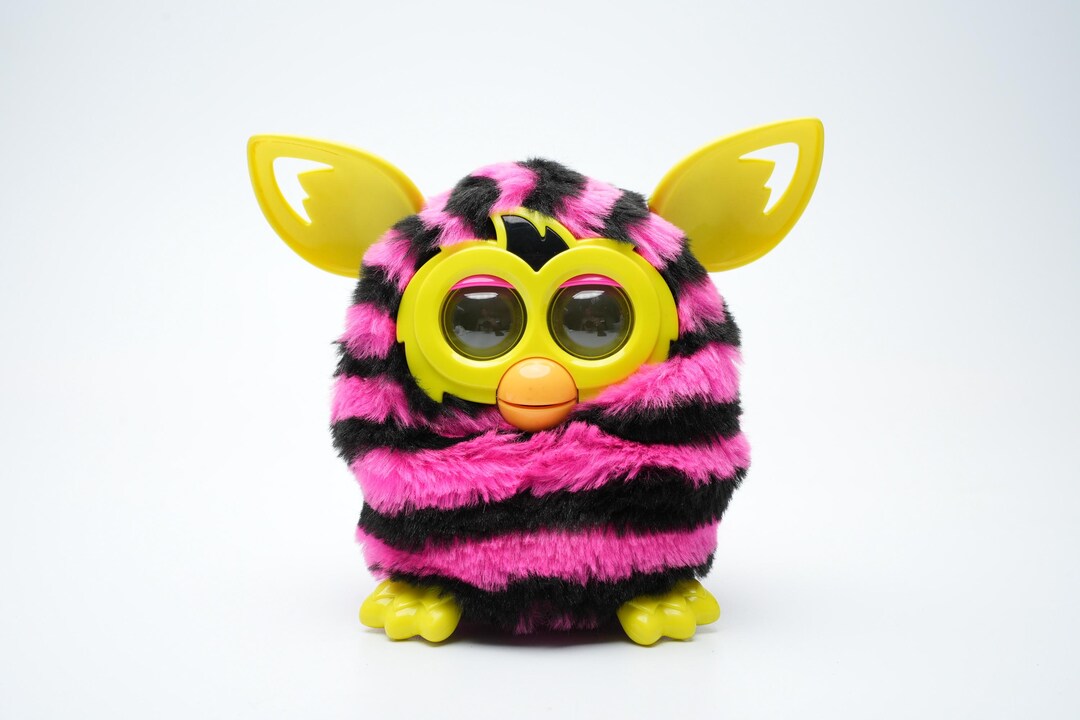 Furby Boom – Zebra Pink – Working – Speaks Dutch & Furbish - Etsy