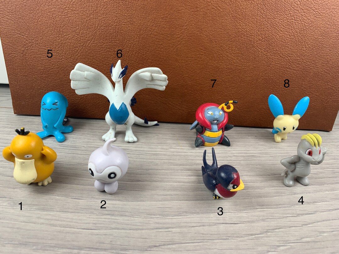 Pokemon Figures Tomy 8 Rare Figures 1998 taillow - Etsy