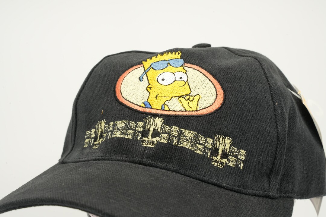 Vintage 1999 Simpsons Cap Toxic Tuna Bart Simpson Cap - Etsy