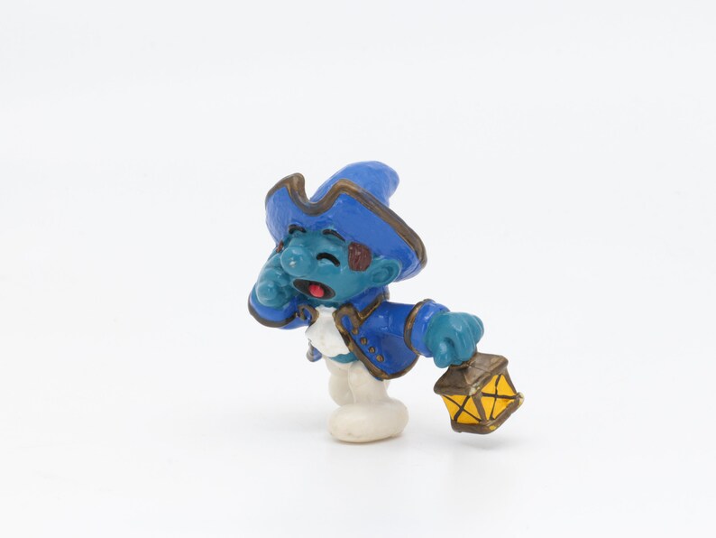 Pitufo histórico raro Paul Revere Smurf Schleich Rara - Etsy España