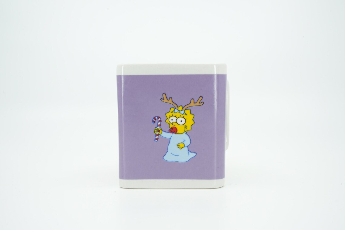 Vintage Simpsons Mug Maggie From Fox Channel (quick ) | Simpsons ...