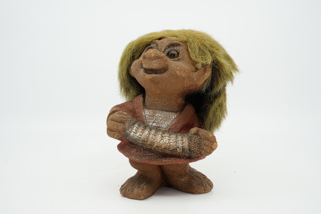 Vintage Nyform Troll With Harmonica Retro Trolls Collectible Vintage ...