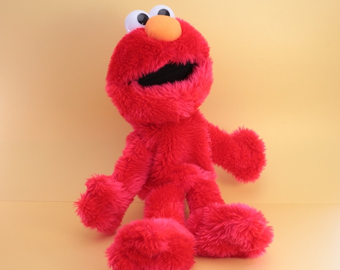 Elmo Muppet Puppet Replica Handmade - Etsy
