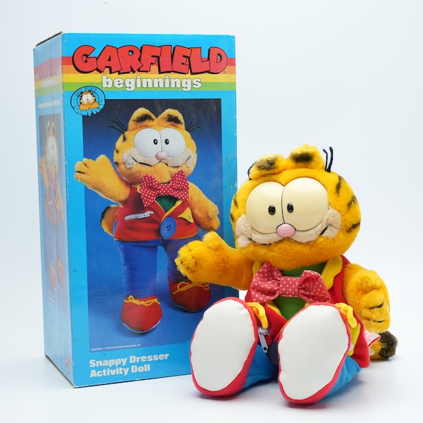 Garfield Toy - Etsy