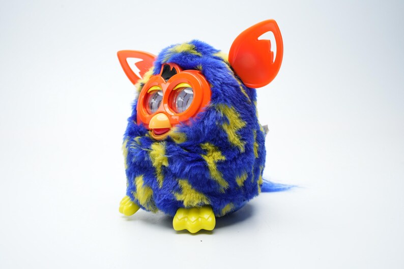 Furby Boom Blue-yellow With Orange Ears | Interactive Toy | Sold as ...