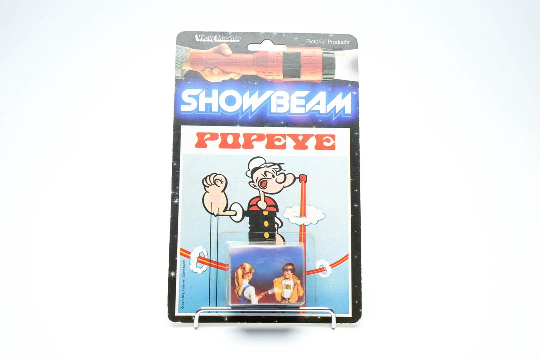 Vintage View-master Show Beam Cassette – Popeye (1977) – Rare Collector ...