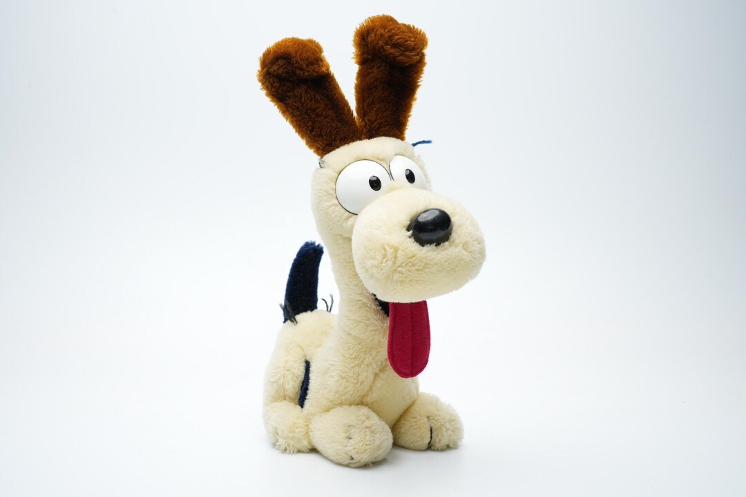 Odie Plush Toy Garfield Vintage 80s 90s, 13 Inch Licensed United ...
