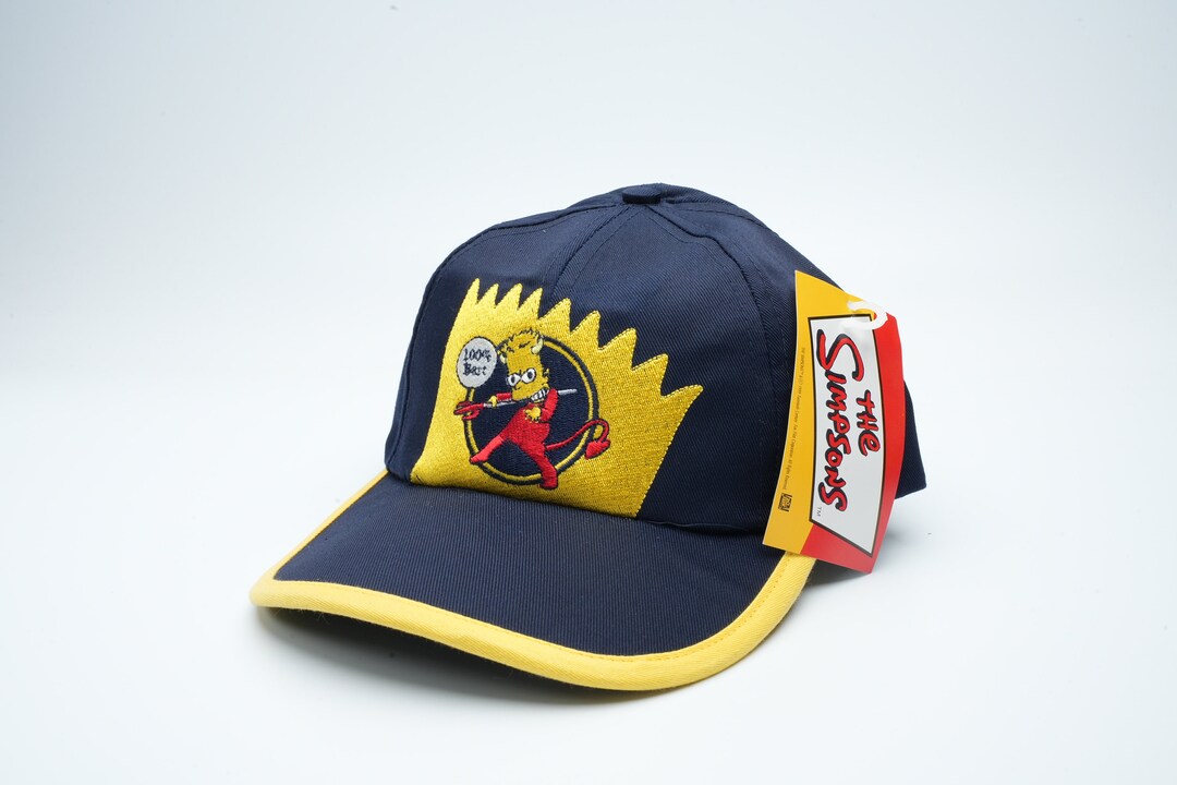 Simpsons Retro Cap | Vintage Cap Bart Simpsons | Pet Simpsons 1999 ...