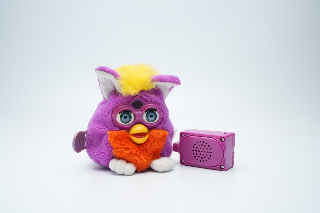 1999 Talking Furby Buddy – Rare Cow Beanbag Edition by Tiger ...