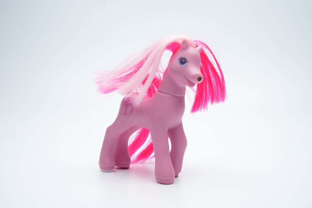 Cute Pink Pony With Pink Hair My Little Pony Horse Vintage - Etsy