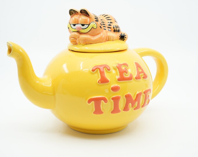 Vintage Garfield Teapot | Tropical | Garfield Teapot | Garfield ...