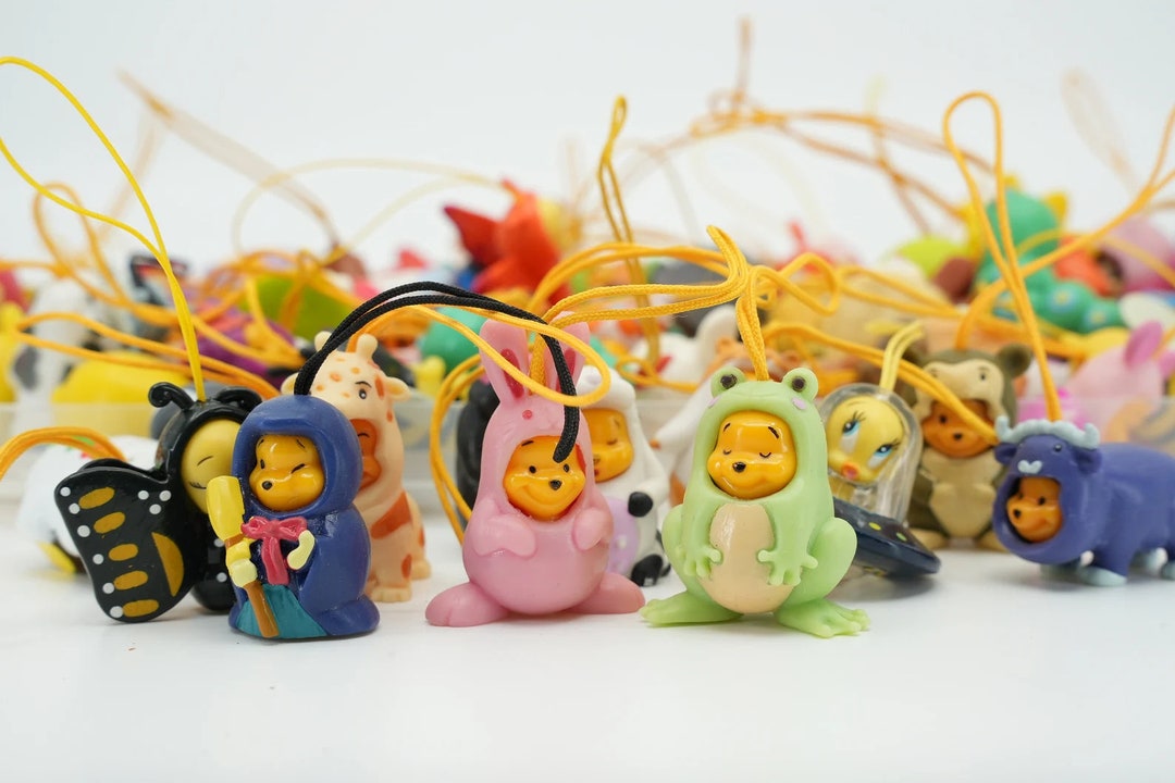 Peek-a-pooh Phone Charms | Capsule Toys | Vintage Peek a Pooh Charms ...