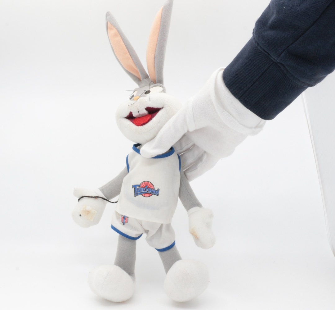 Buggs Bunny Space Jam 1996 Warner Bros Soft Plush Collectors Toy Figure ...