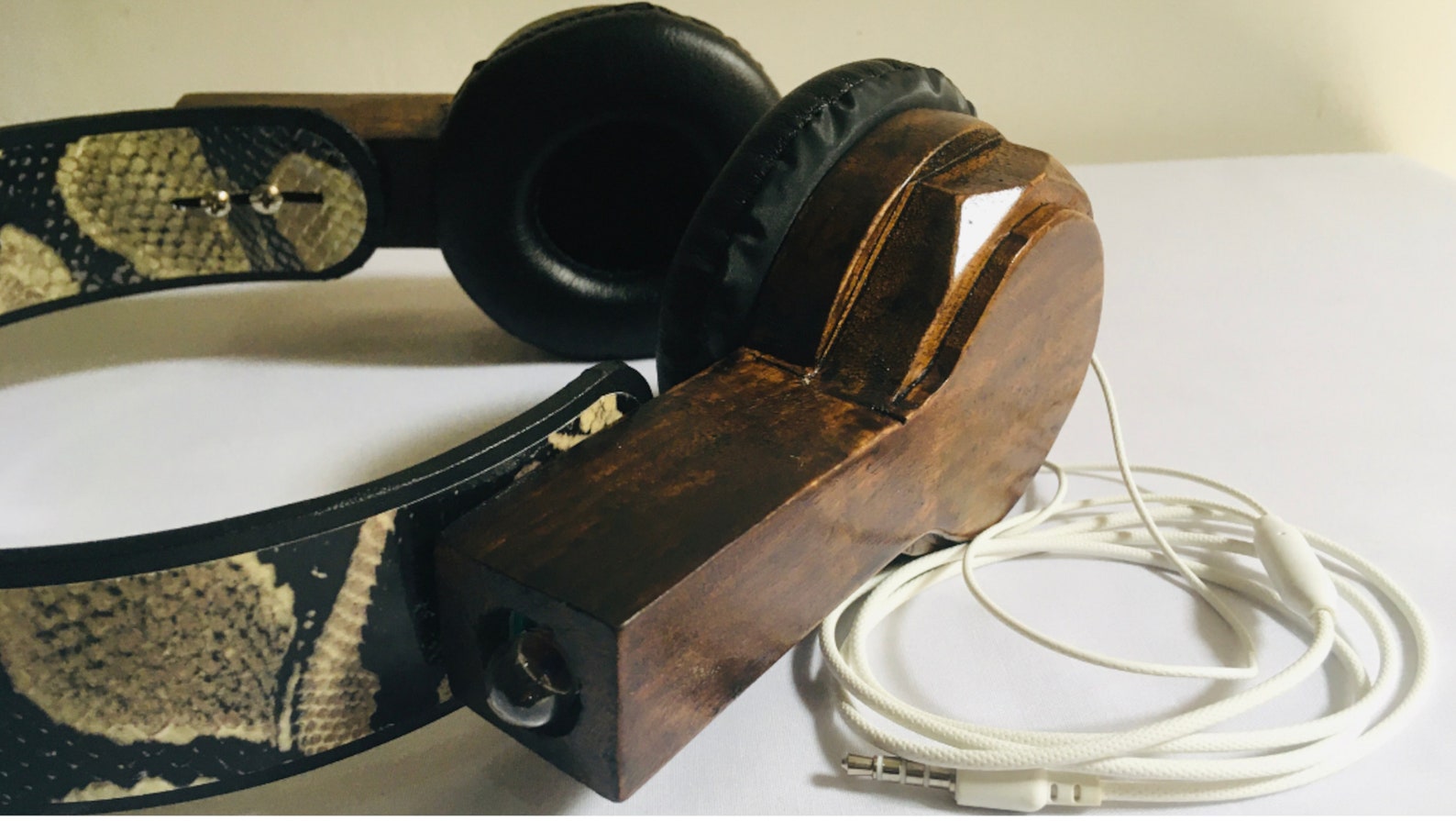 Headphone Horns Headphone Wood Headphone Noise Filter Light Headset ...