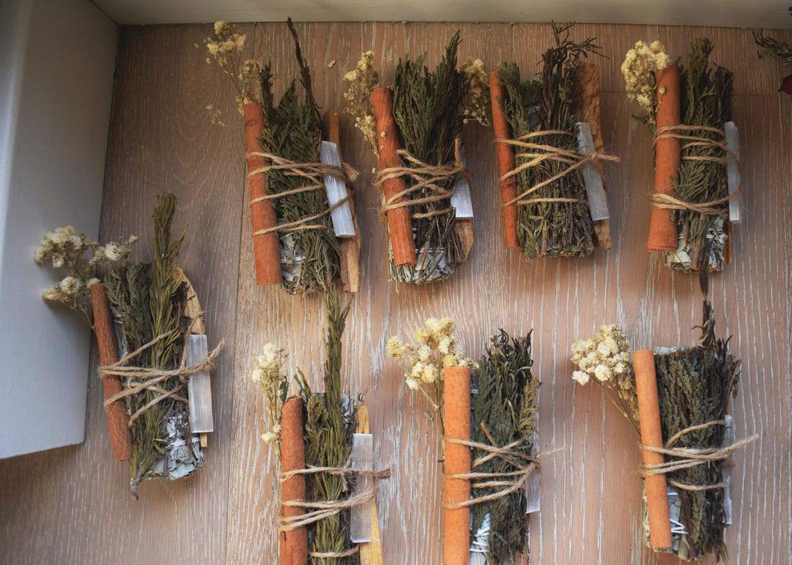 Smudge Stick -- Cinnamon & Cedar - Etsy