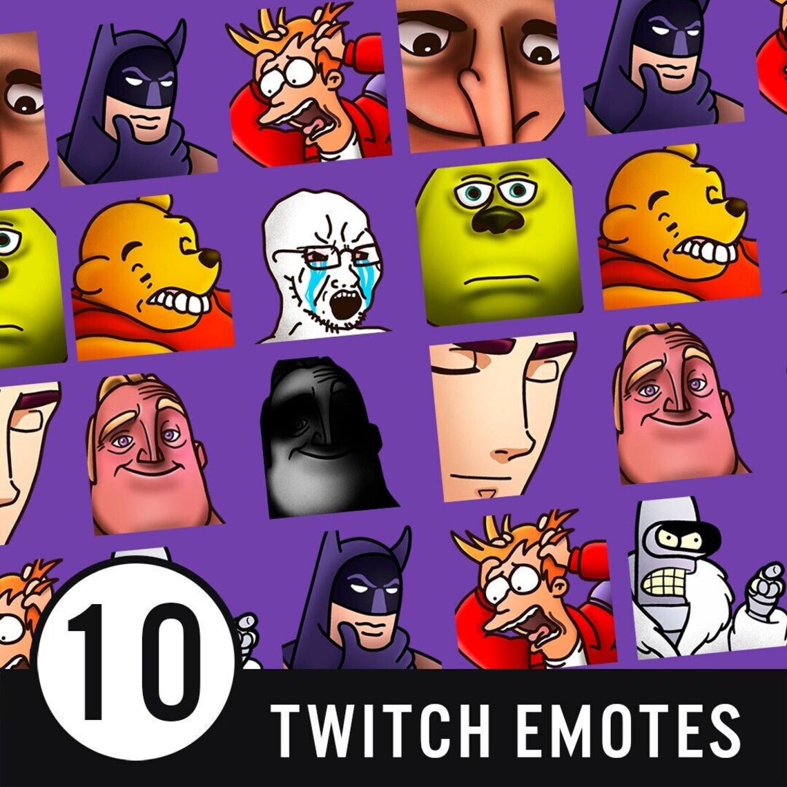 10 Dank Memes Twitch Emotes Ultimate Pack 11 / Emotes für | Etsy Österreich