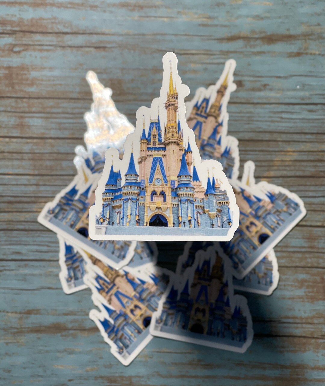 Disney Castle - Sticker - Disney World - Waterproof - Gift - Water ...