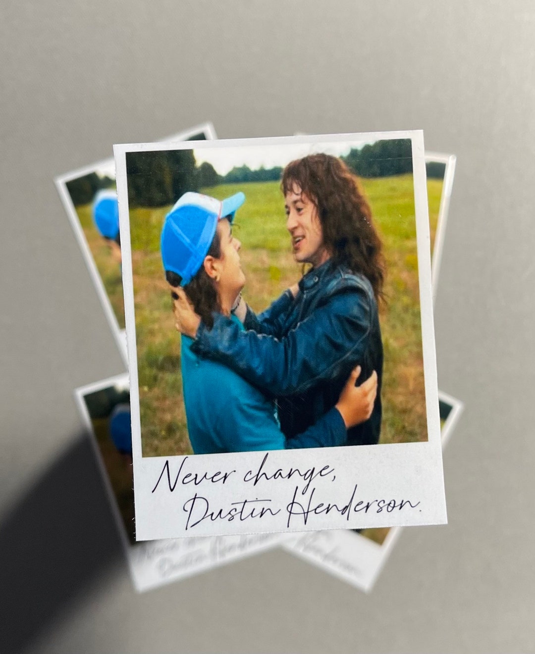 Eddie X Dustin Sticker Waterproof Gift Water Bottle Sticker Decal ...