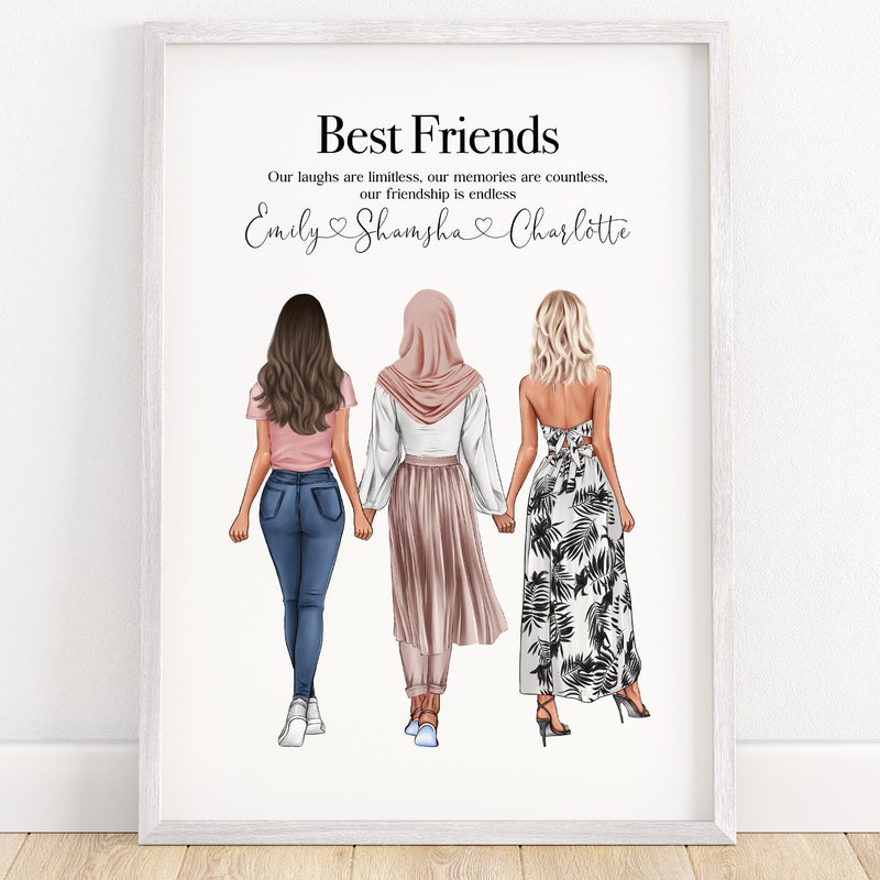 Best Friends Trio - Etsy