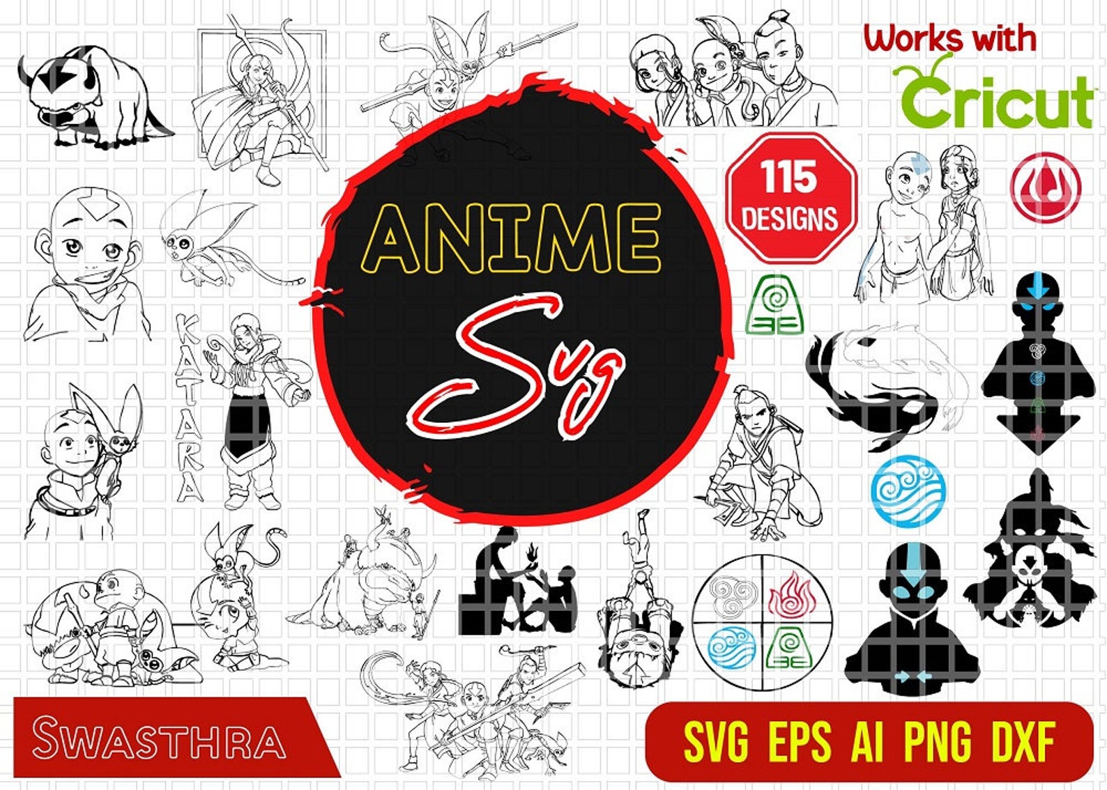 Whole Shop Anime SVG Bundle Anime Character SVG Superhero - Etsy