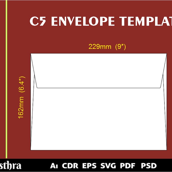 Envelope Cutting Dies - Etsy