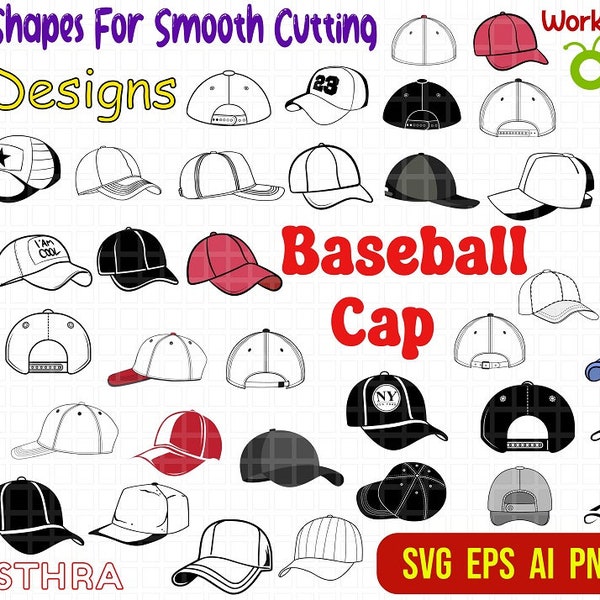 Baseball Cap Cricut - Etsy