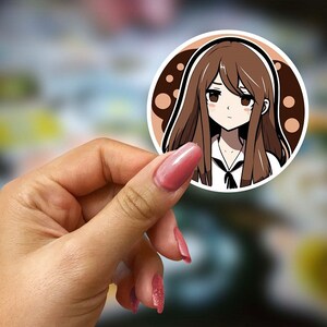 Anime Girl Stickers Svg, Anime SVG Bundle, Anime Character, Chibi Anime ...