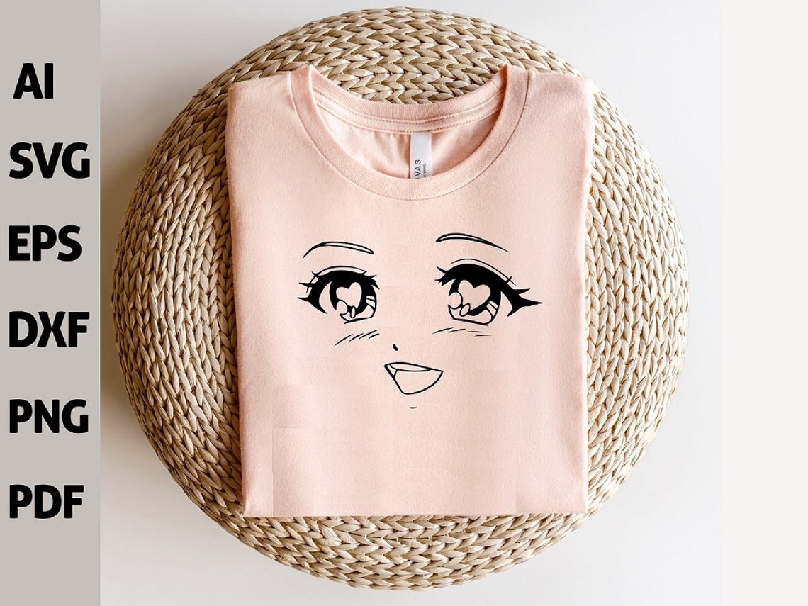 Anime Eyes SVG, Cartoon Eyes SVG, Comic Book Eyes Svg Bundle, Googly ...