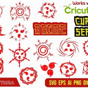 Anime Symbol Svg, Anime Clan Village Land Svg, Anime Svg, Anime Curse ...