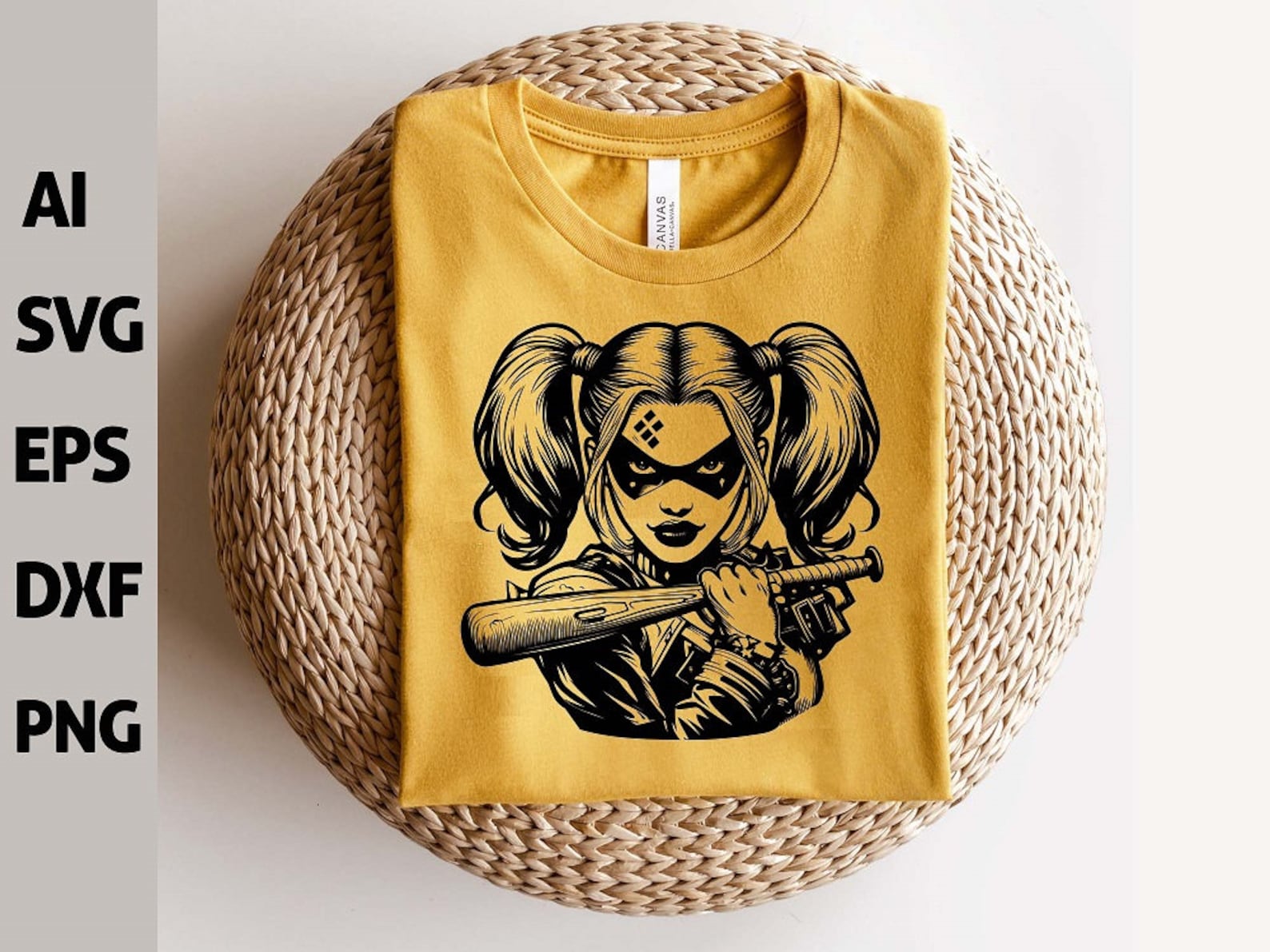 Harley Quinn Svg Bundle, Comic SVG Bundle, Bat SVG Bundle, Anime SVG ...