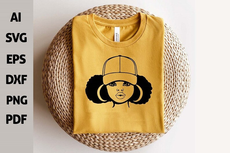 50 Afro Girl Svg Afro Queen Svg Afro Lady Svg Curly Hair Svg Afro