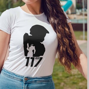 John 117 SVG, Master Chief Silhouette, Video Game Vector, Spartan SVG ...
